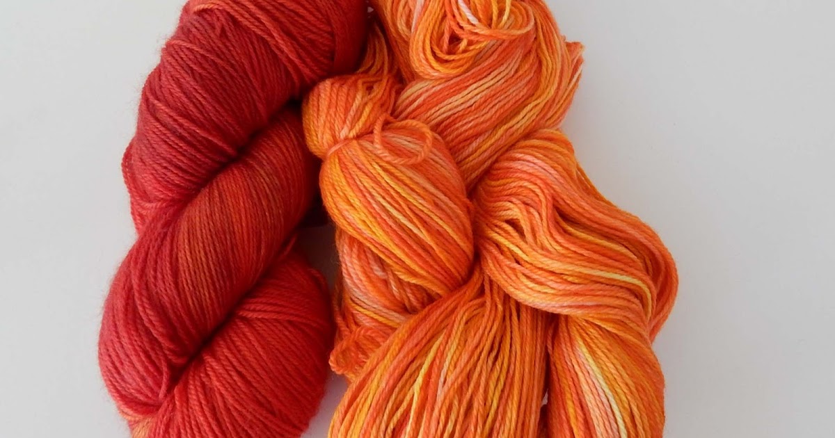 Weaving in the Foothills: Orange Scarves