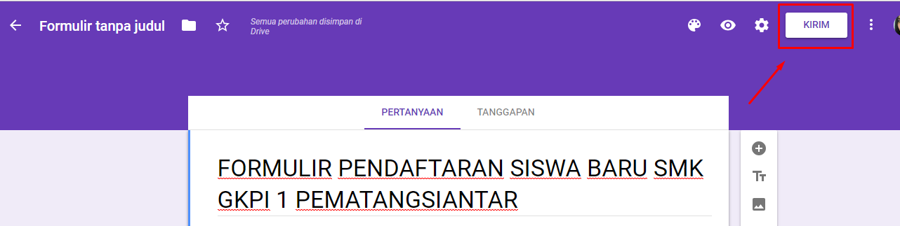 Cara Membuat Pendaftaran Online dengan Google Form - Goliketrik