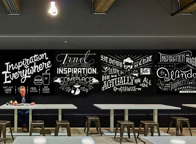 10 Desain Interior Dinding Cafe Yang Instagramable Dan Kekinian | Rumah ...