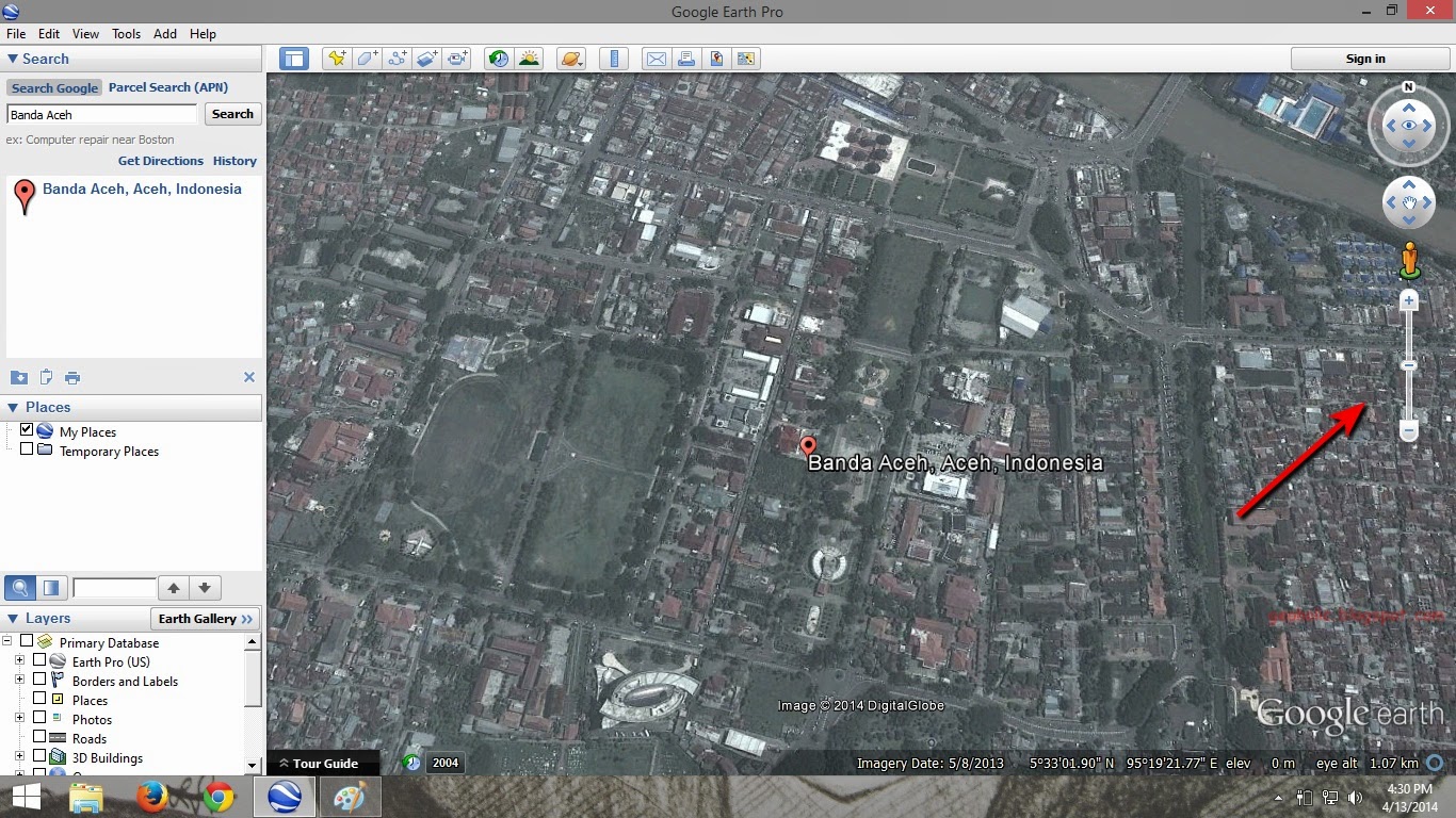 Menyimpan Peta Google Earth untuk Data Raster | Tanpa Mentari