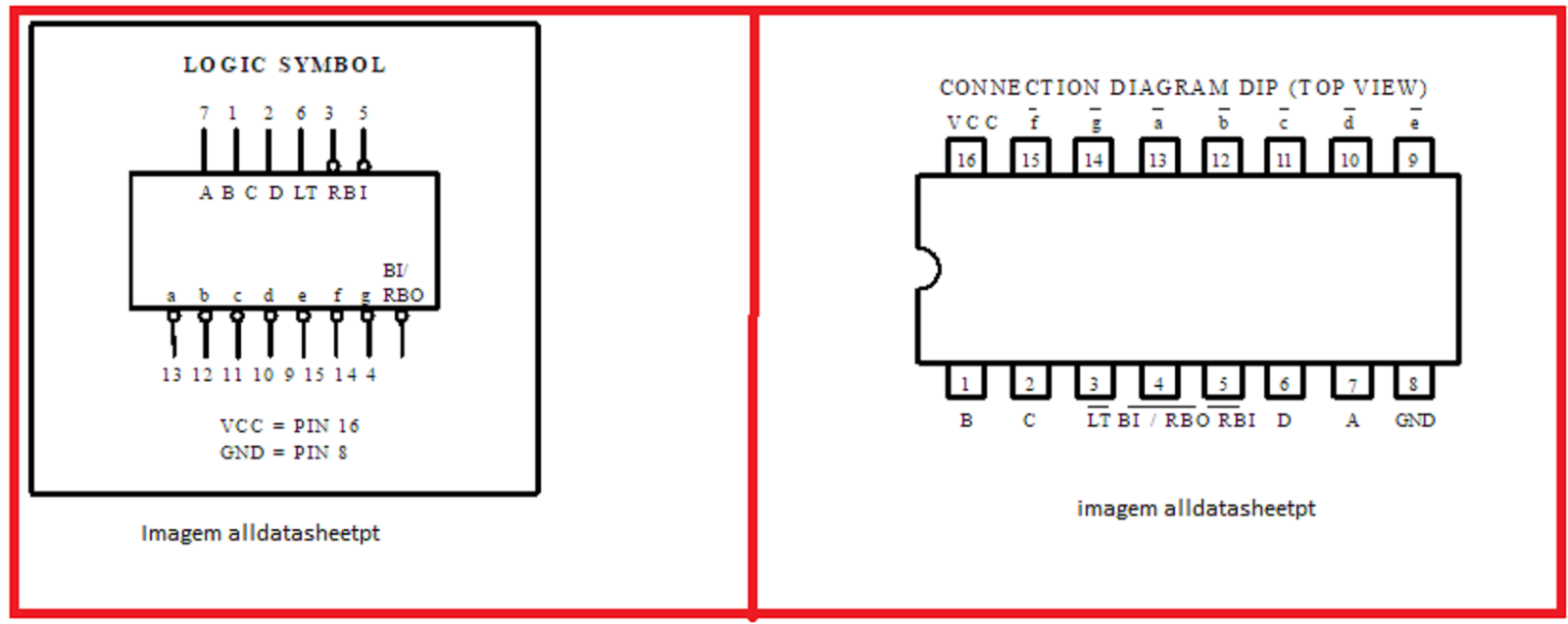 Tutor dos Nerds: Controlador de display 7 segmentos sn74ls47 ...