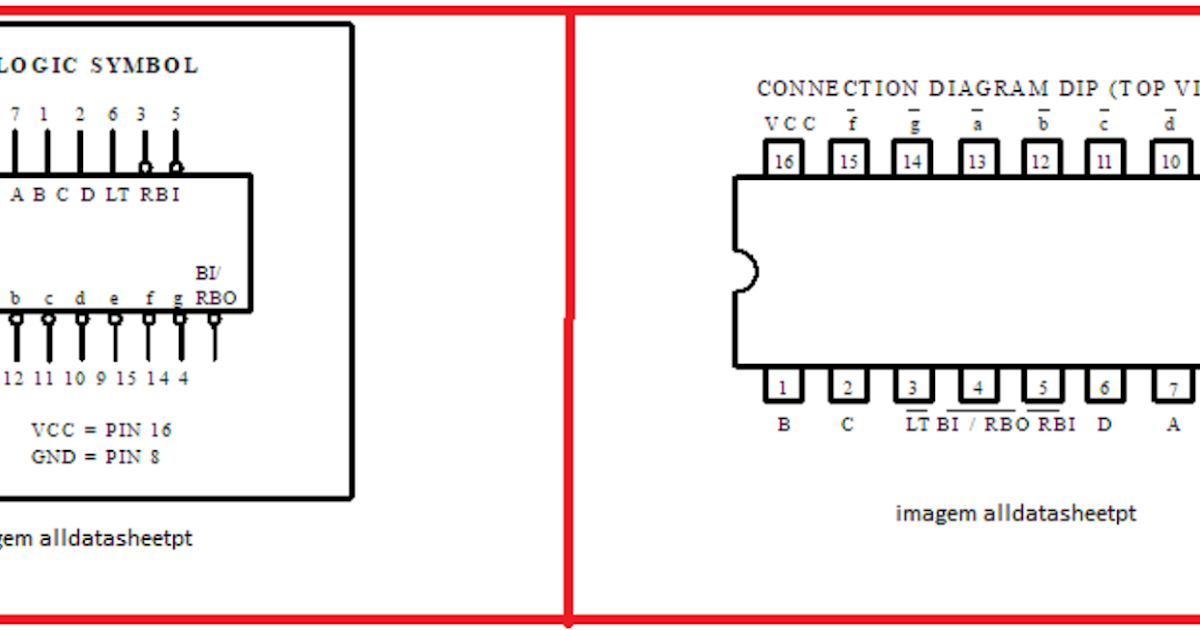 Tutor dos Nerds: Controlador de display 7 segmentos sn74ls47 ...