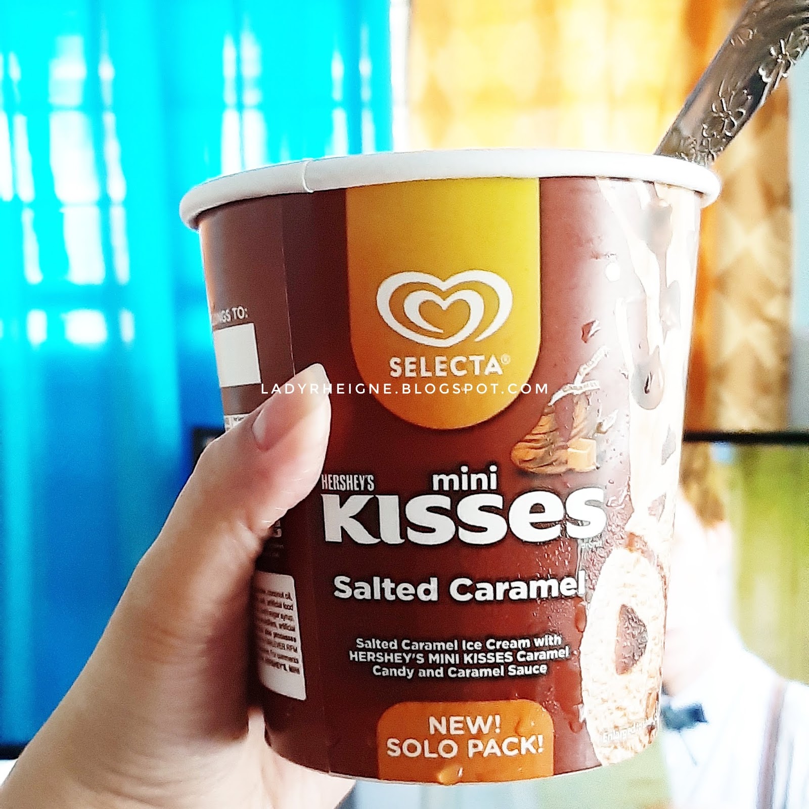 Selecta Hershey's Ice Cream - Mini Kisses Salted Caramel to die for ...