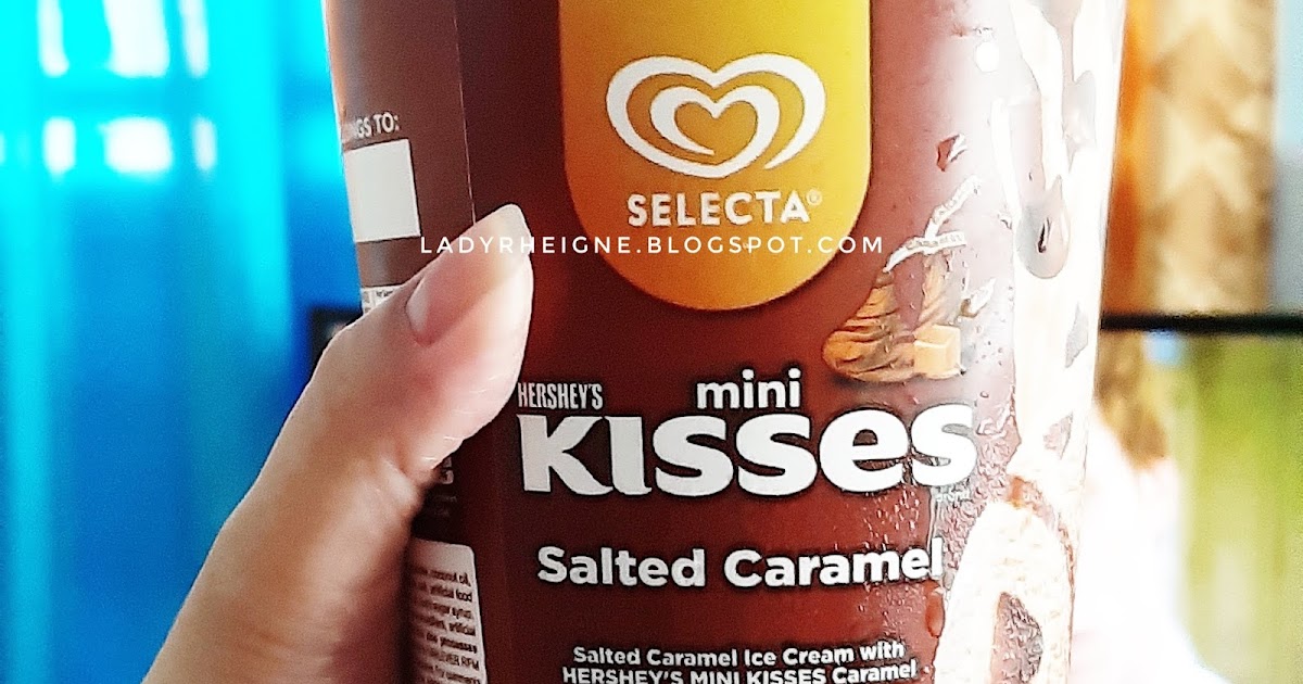 Selecta Hershey's Ice Cream - Mini Kisses Salted Caramel to die for ...