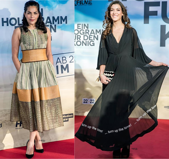 Sarita Choudhury & Amira El Sayed at the A Hologram for the King Berlin ...