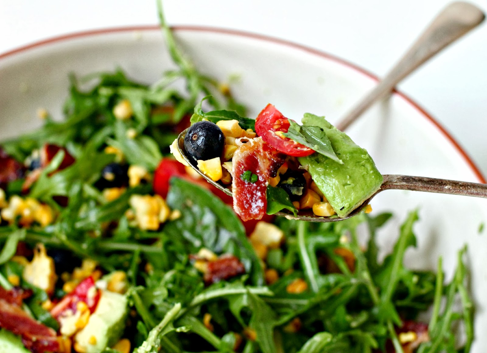 Milk and Honey: Blueberry and Maple Bacon Salad