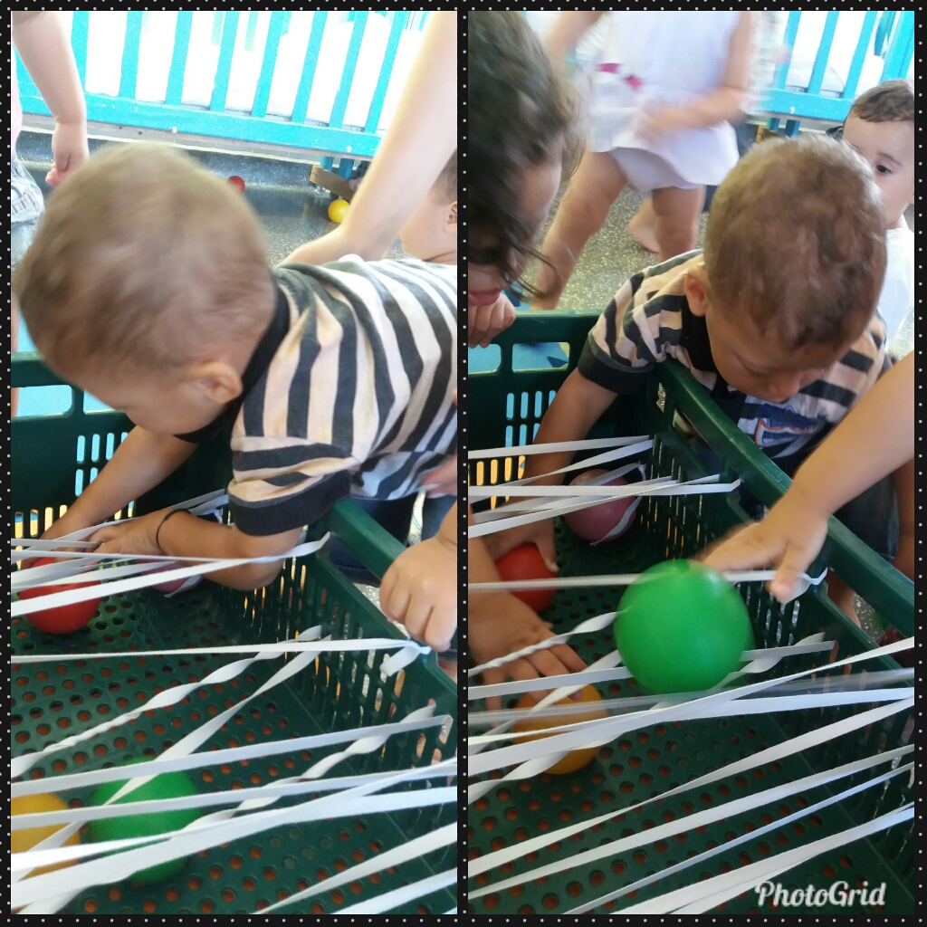 PROFESSORA DEYSI: BERÇÁRIO: I A - Caixa com labirinto de bolinhas