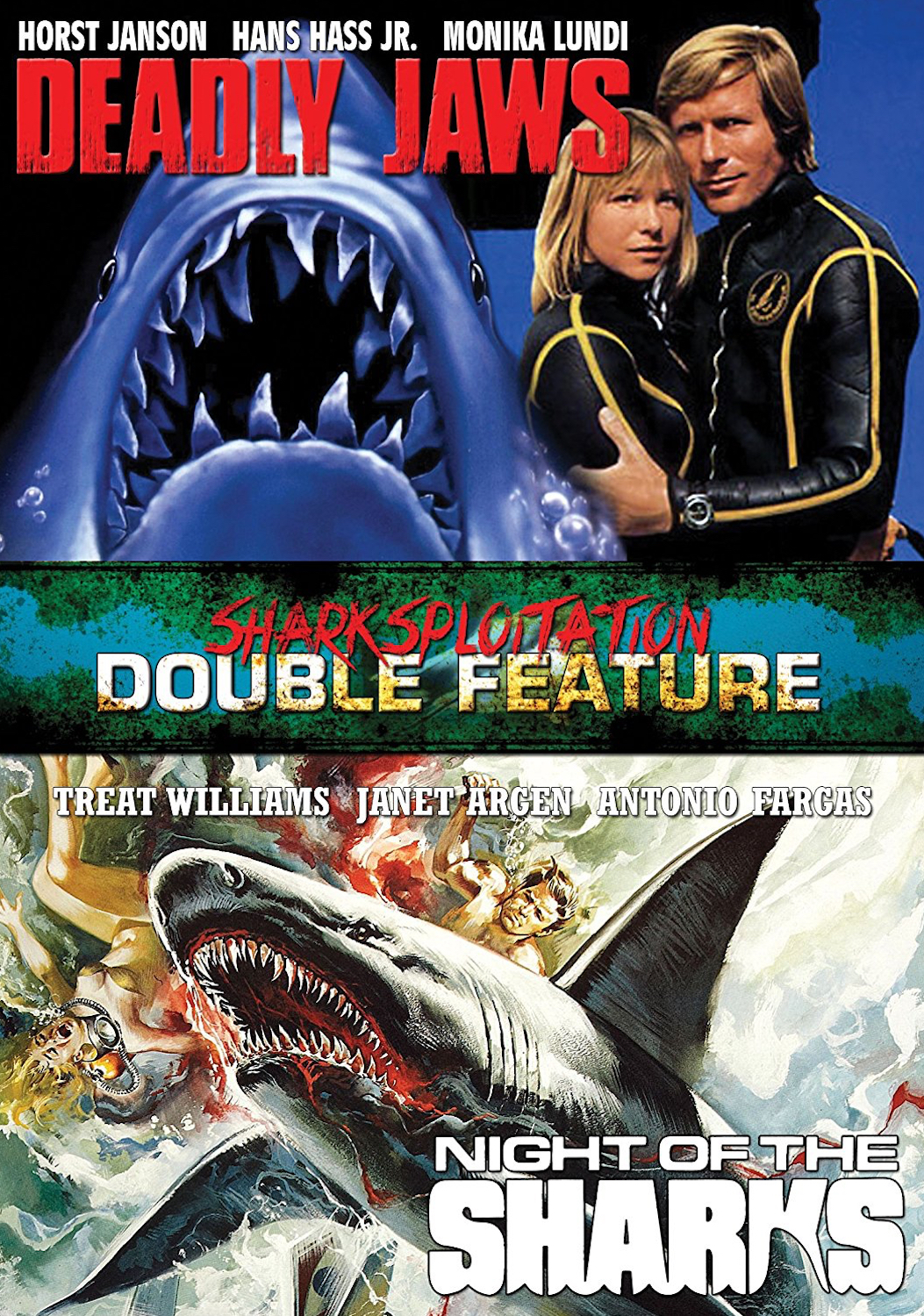 blu-ray and dvd covers: CREATURE FEATURE DVDS