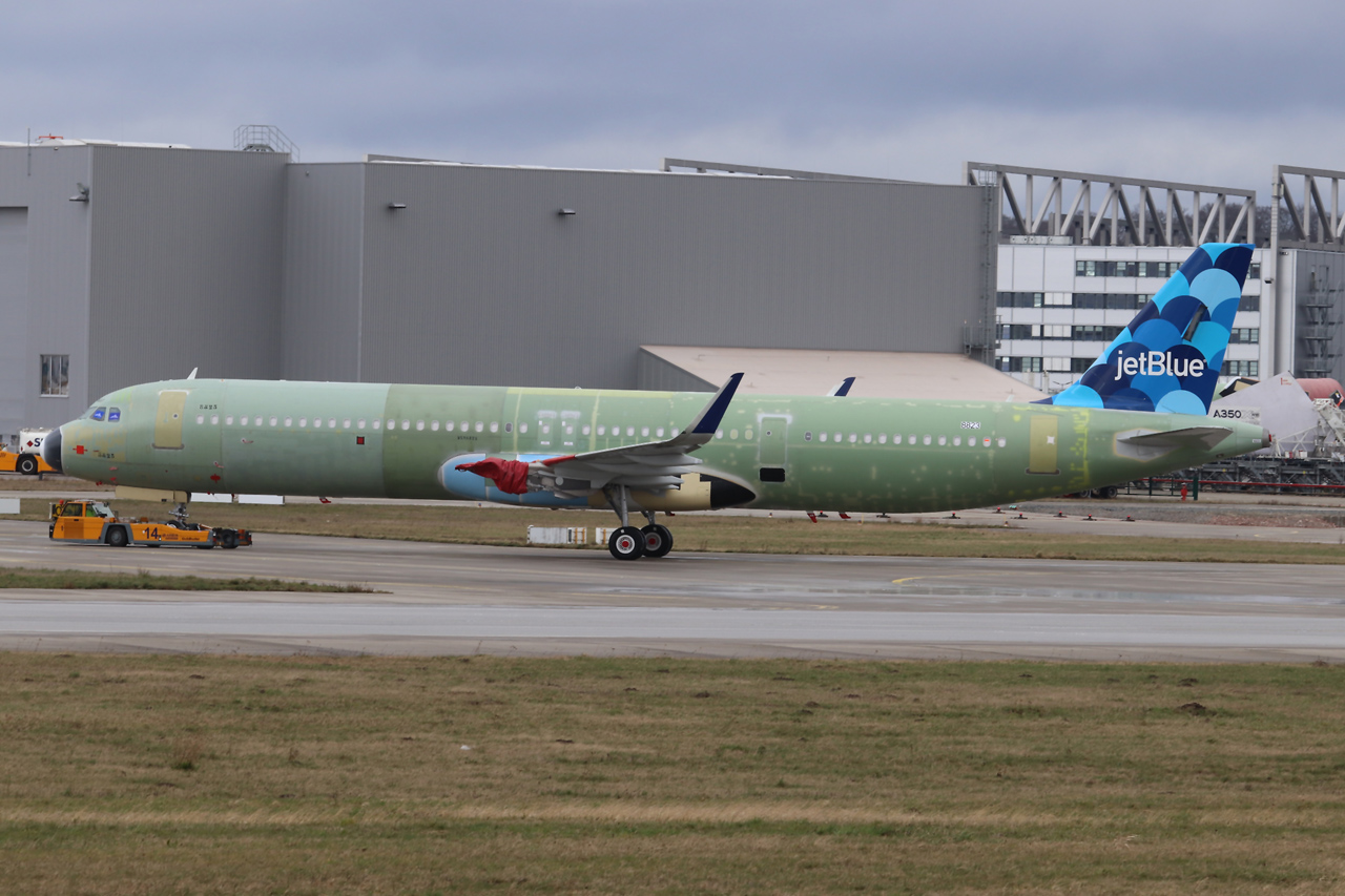 Airbus Hamburg Finkenwerder News: A321-271NX/LR, JetBlue, N2002J (MSN 8823)