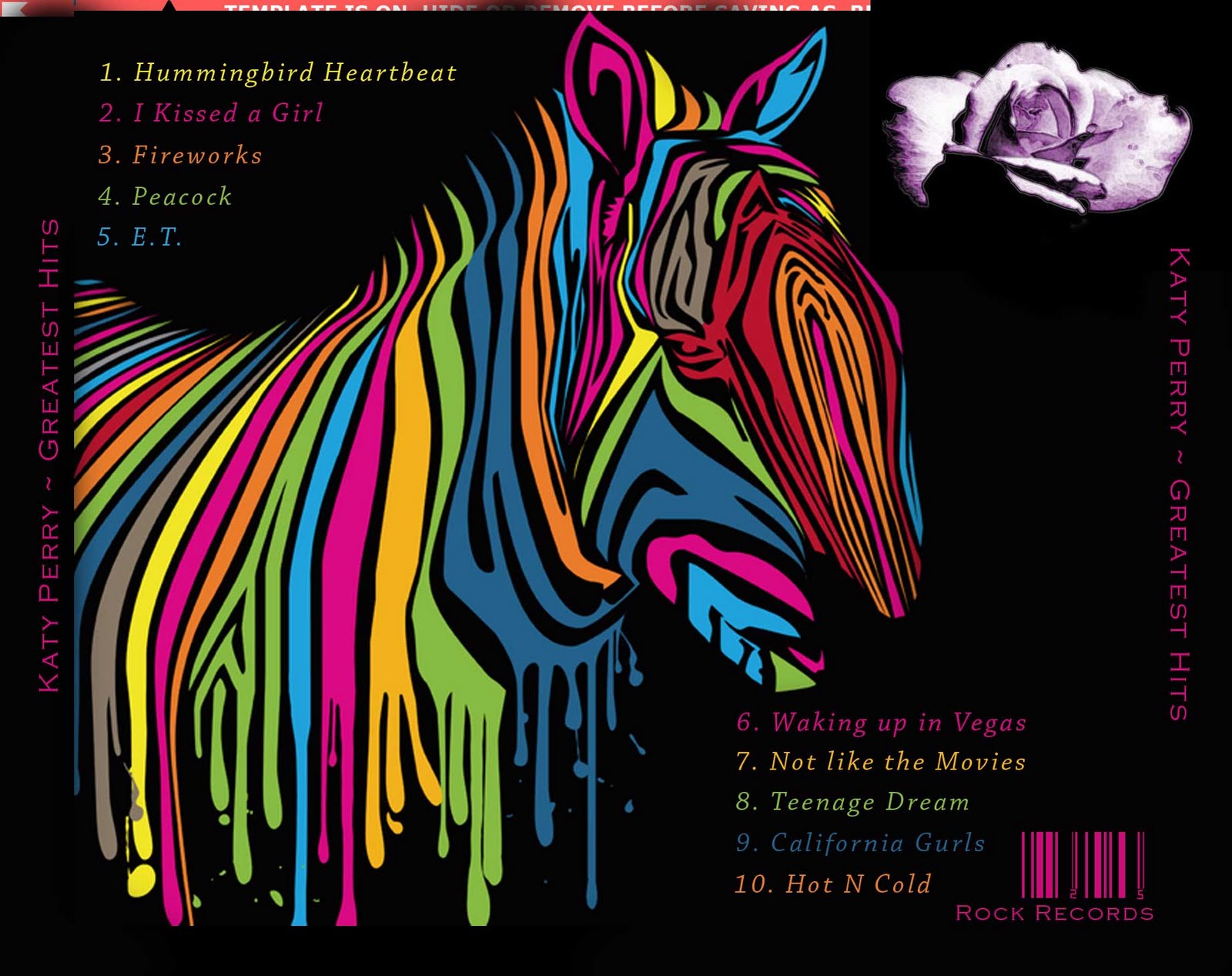 Glamorous Graphics: Katy Perry CD