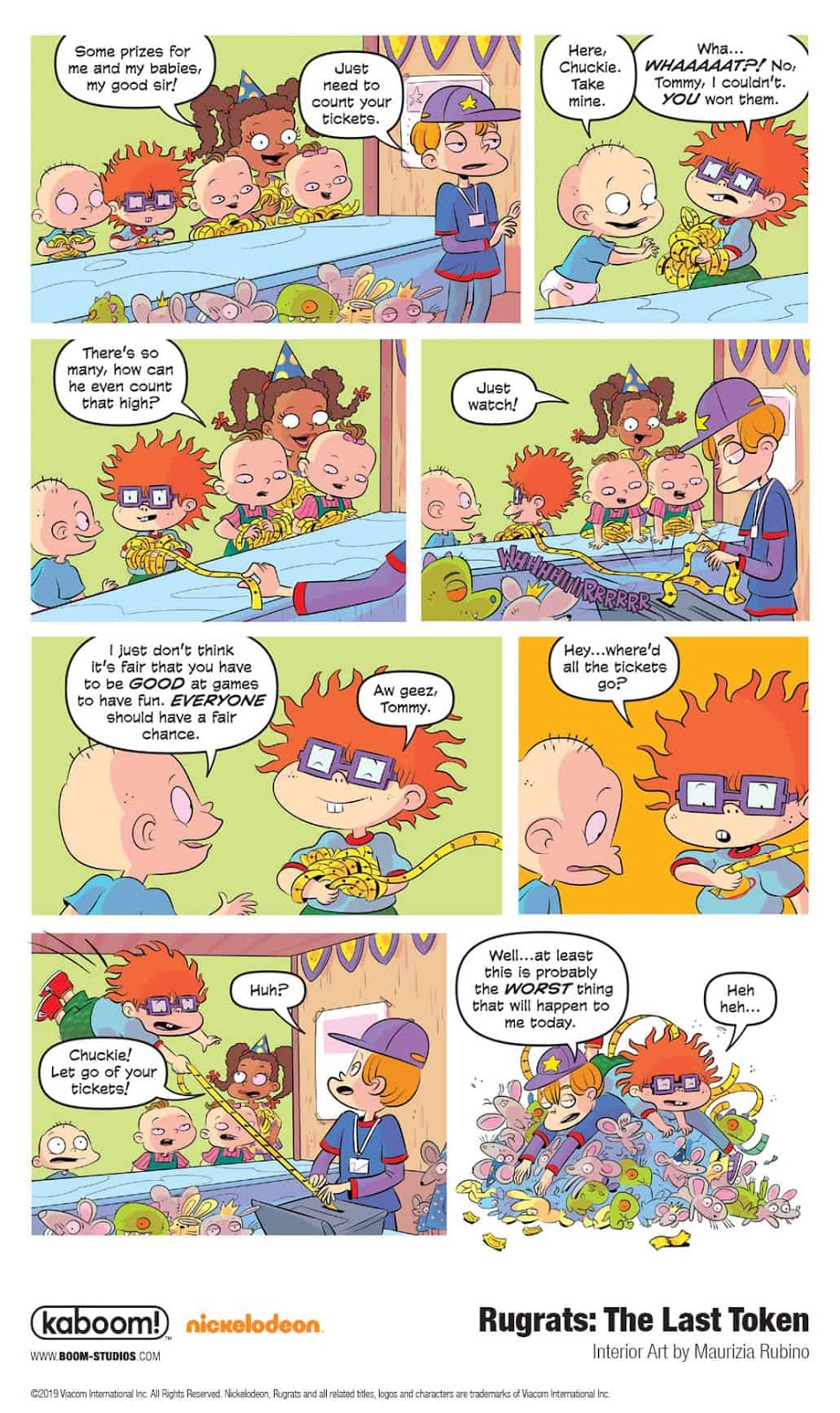 NickALive!: BOOM! Studios Unveils First Look at 'Rugrats: The Last Token'