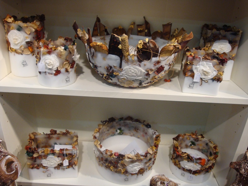 ΚΕΡΙΑ ΧΕΙΡΟΠΟΙΗΤΑ .......... CANDLES HAND MADE: Κεριά διάφορα