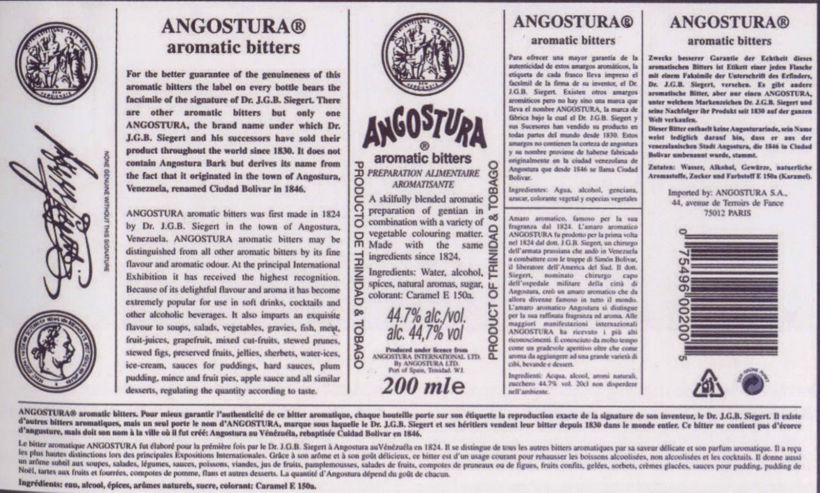 The Institute for Alcoholic Experimentation: Price of Angostura Bitters ...