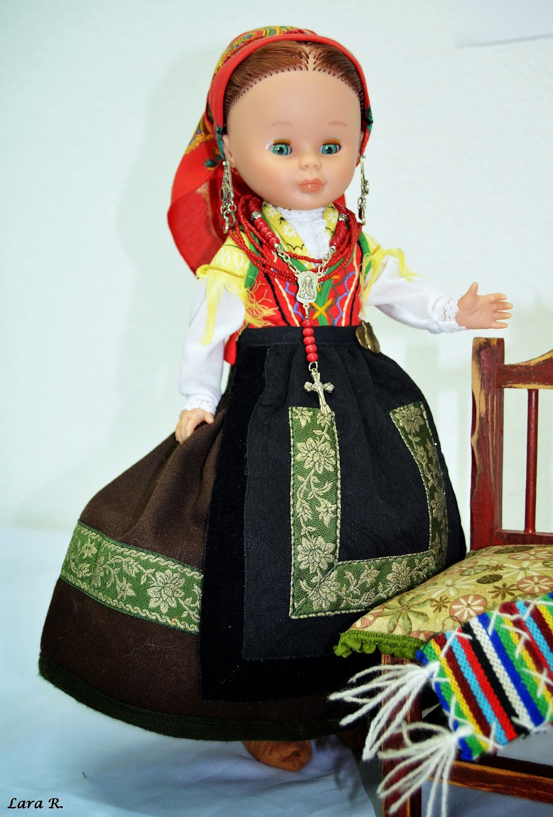 El vestir tradicional burgalés en miniatura: 16.- Indumentaria ...