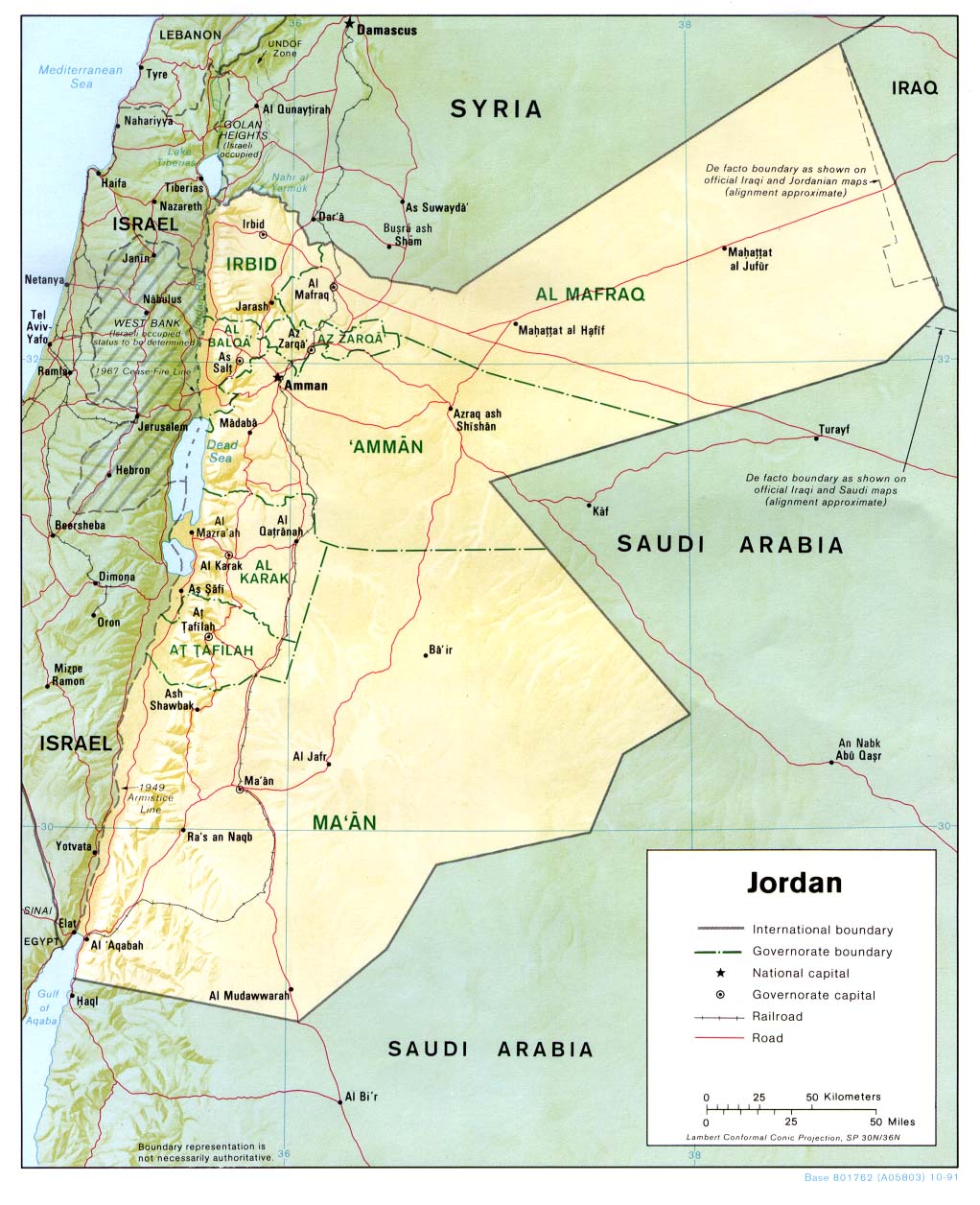 MAPS OF JORDAN