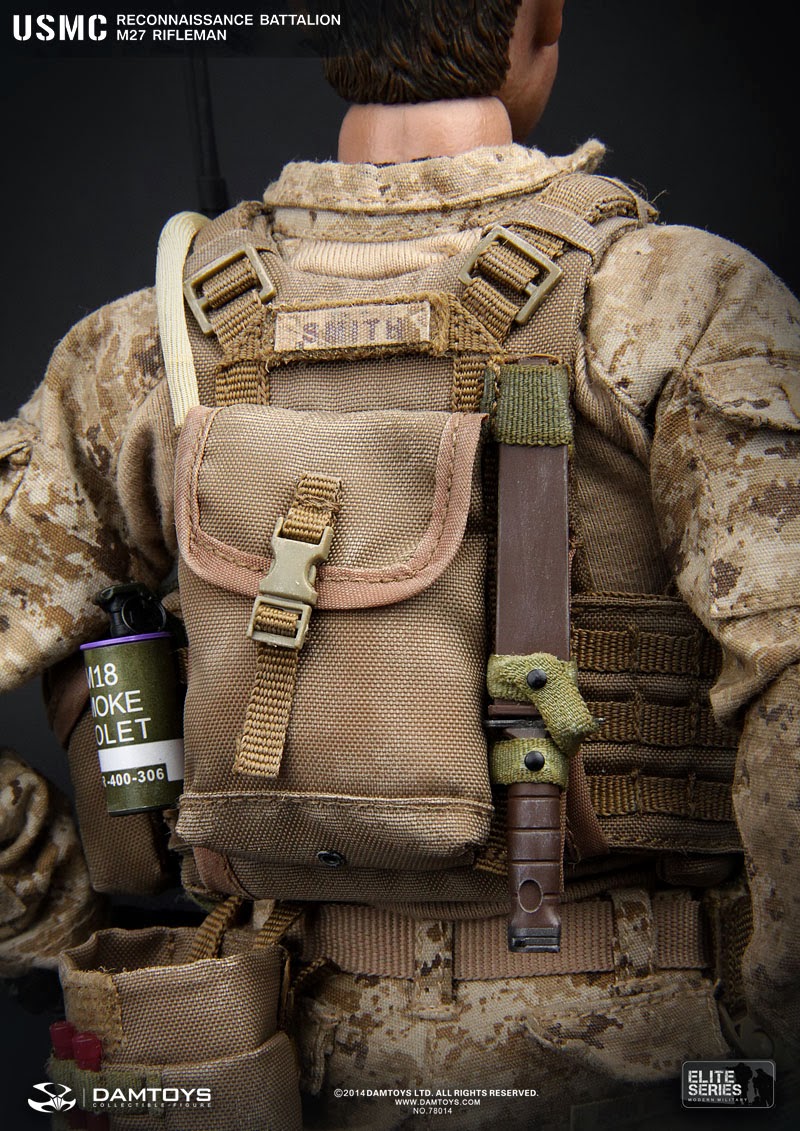 toyhaven: Dam Toys Elite Series 1/6 scale USMC Reconnaissance Battalion ...