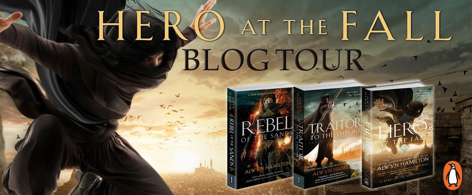 The Reader Bee: Blog Tour: Hero at the Fall by Alwyn Hamilton