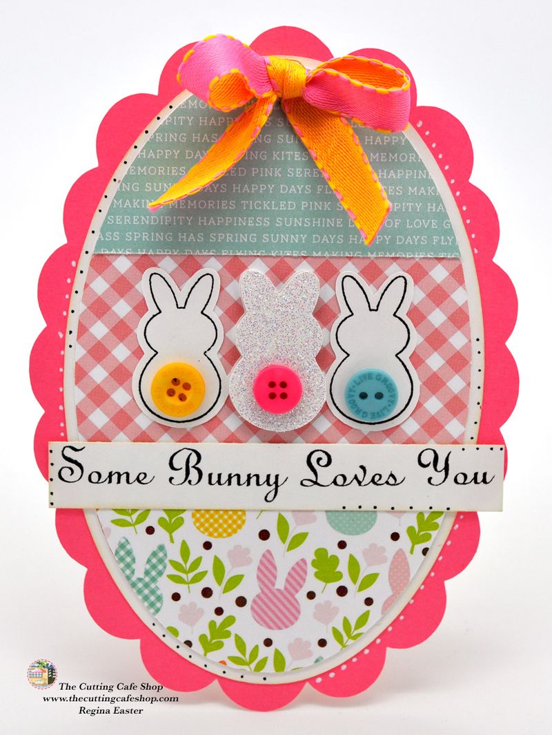 Hand to Paper: SOME BUNNY LOVES YOU CARD