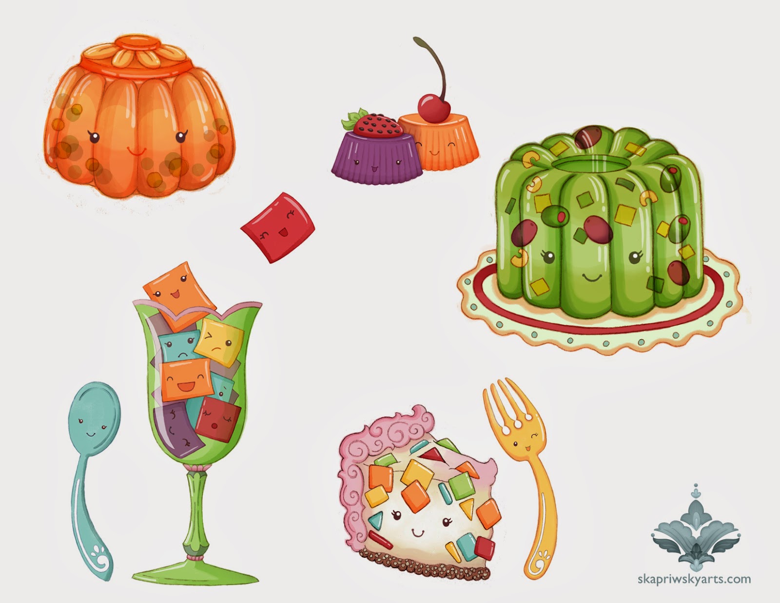 Christina Skapriwsky Illustration: Make Art That Sells March Challenge!