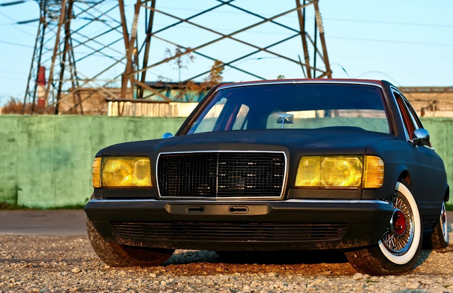 HELL ON WHEELS: Rat W126 Mercedes Benz