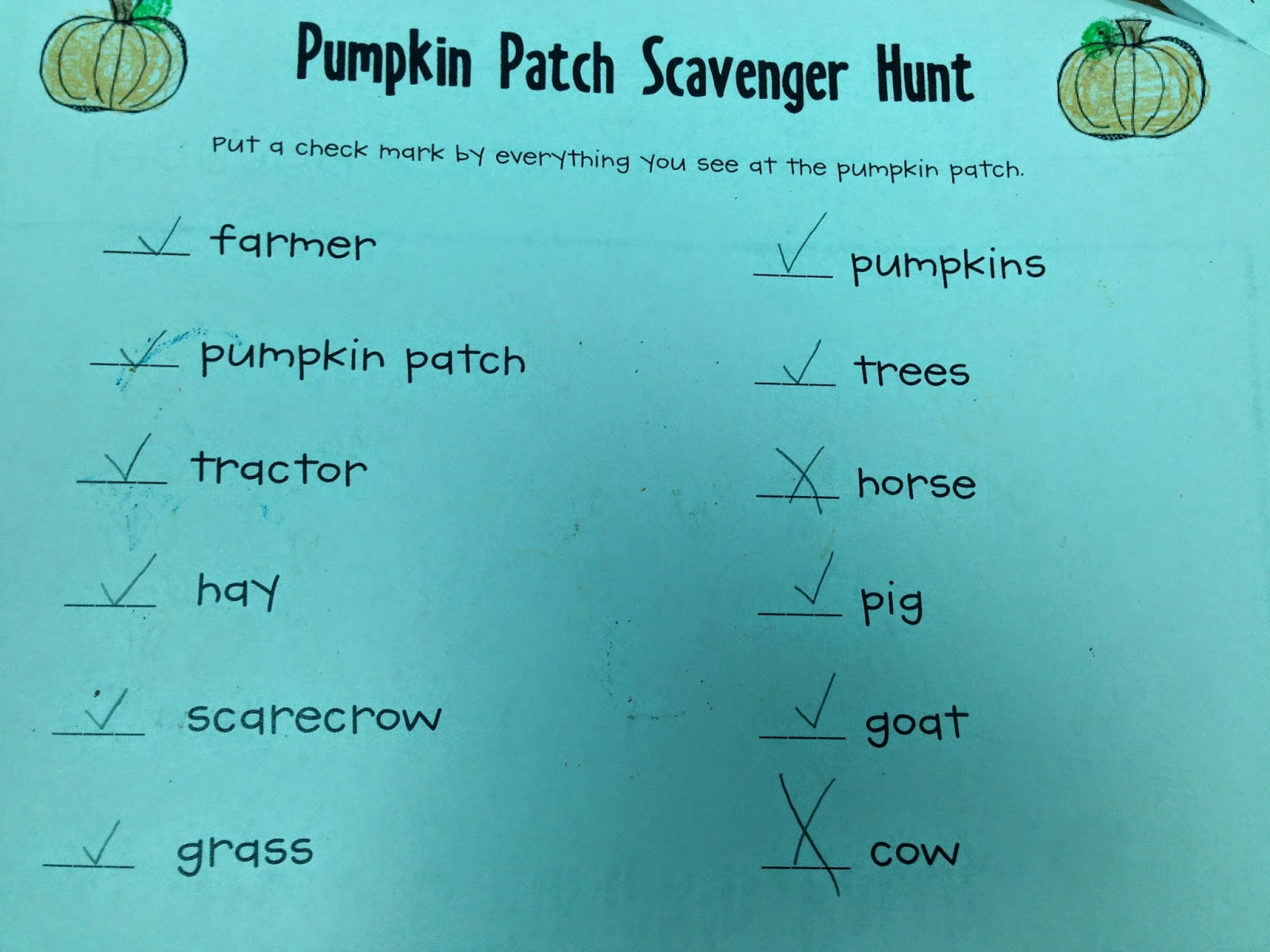 The Adventures of a K/1 Teacher: Apples and Pumpkins and Fall, Oh My!