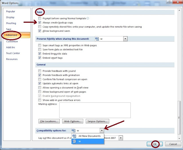 Cara Membuat Auto Backup Dokumen Word Secara Otomatis - Panduan Belajar ...