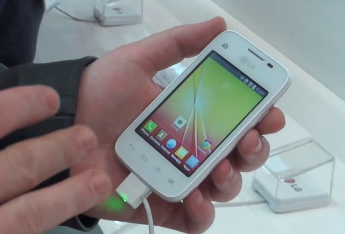 Linha LIII - LG L35 - O smartphone barato da LG com KitKat e TV digital ...