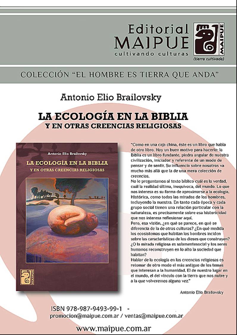 ASOCIACION ECOLOGISTA RIO MOCORETA: LA ECOLOGÍA EN LA BIBLIA