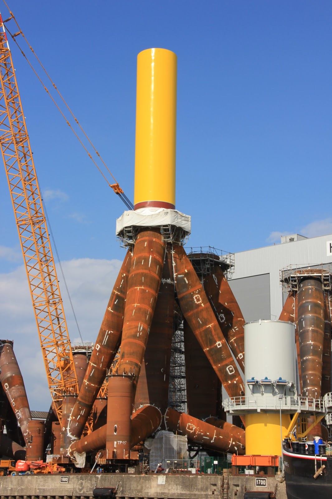 UHPC Applications for the Offshore Windmill Technology