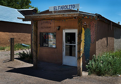 The Considered Traveler: El Rito, New Mexico--El Farolito