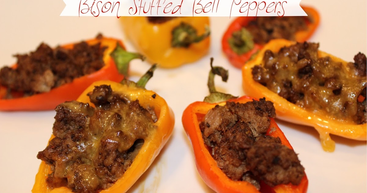Alohamora: Open a Book: Bison Stuffed Mini Bell Pepper {Elimination ...
