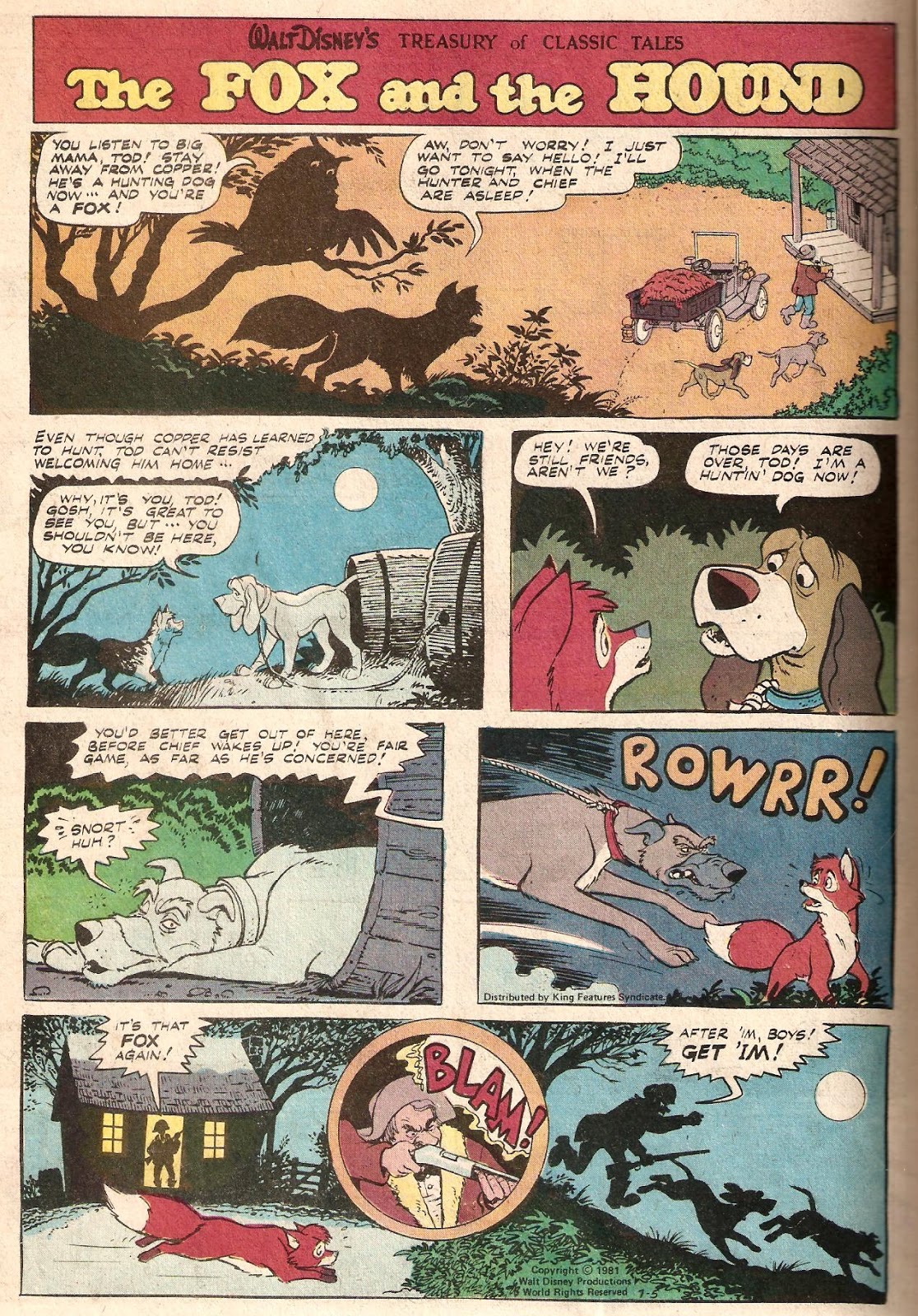 Fox And The Hound Chief Gets Hurt