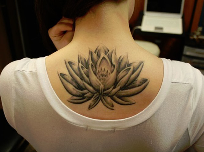 Tatueringar: 35 Attractive Lotus Flower Tattoo Designs