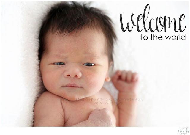 Jenni Kenney Photography, LLC: Meet Brett Jr. - 4 days old