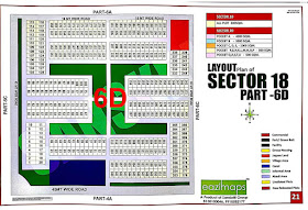 Greater Noida Industry I BUY I SALE I RENT: Layout Plan of Sector-18 6D Yamuna Expressway Authority