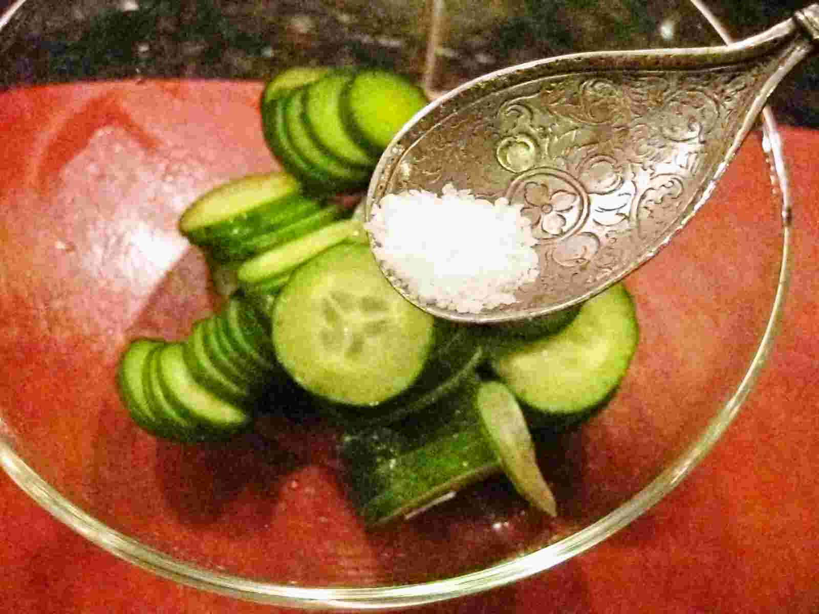 Recipes for Tom: Kyuri to hanaho no sunomono / Japanese cucumber and ...