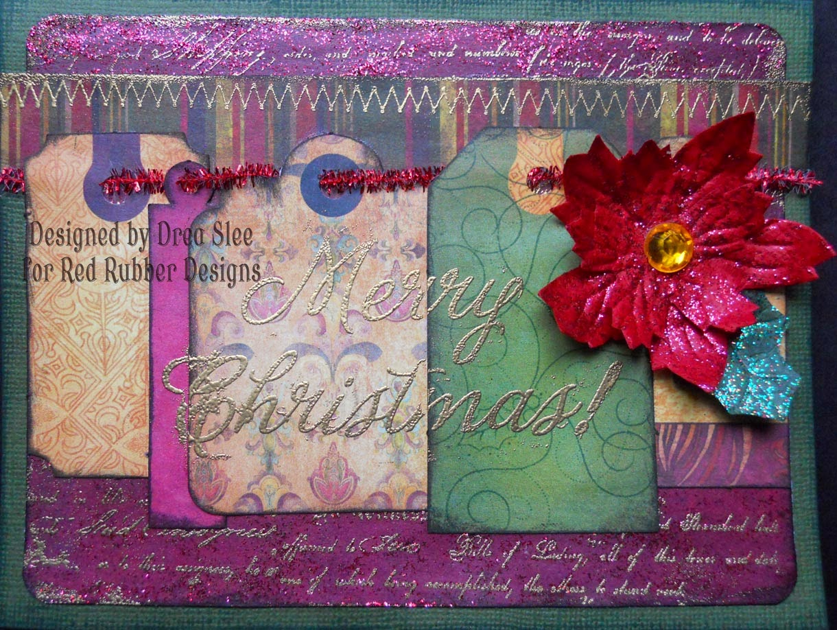 Drea's Scraps of Inspiration: Merry Christmas Card ~ Inspirational # 150