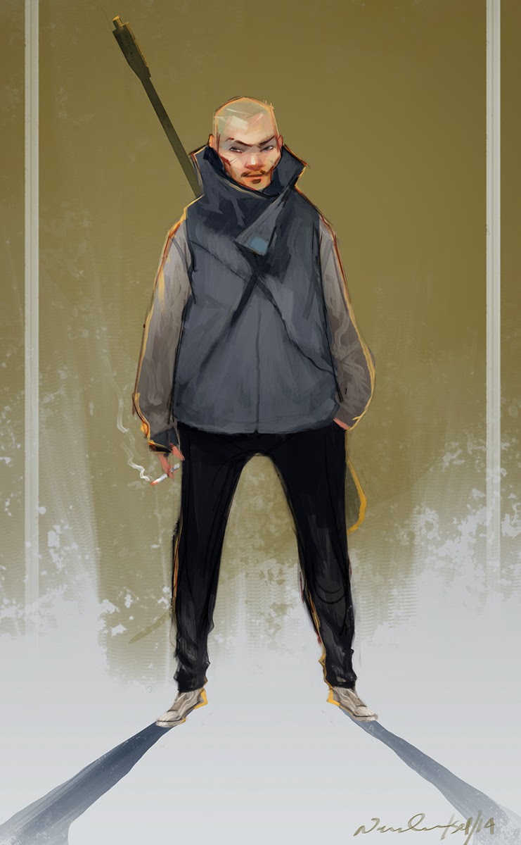 Lostinarc: shooters-rough concept sketch:)