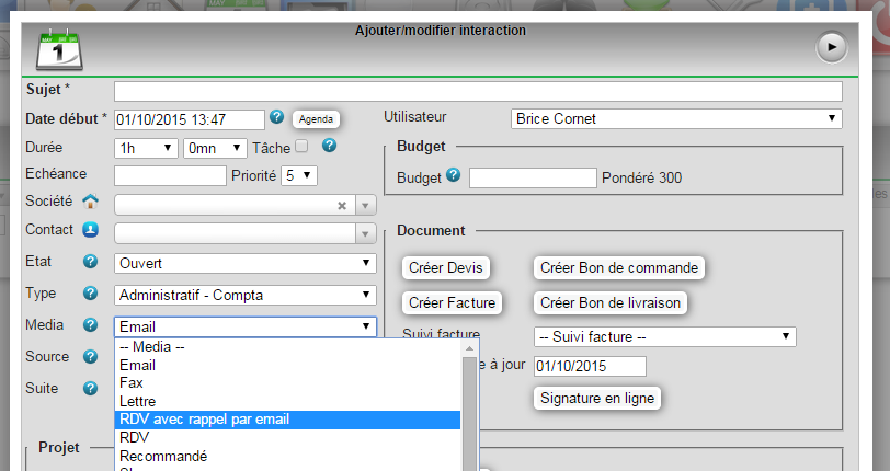 Rappel automatique des rendez-vous par e-mail et meilleure segmentation ...