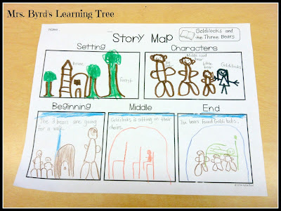 Mrs. Byrd's Learning Tree: Story Map Freebie!