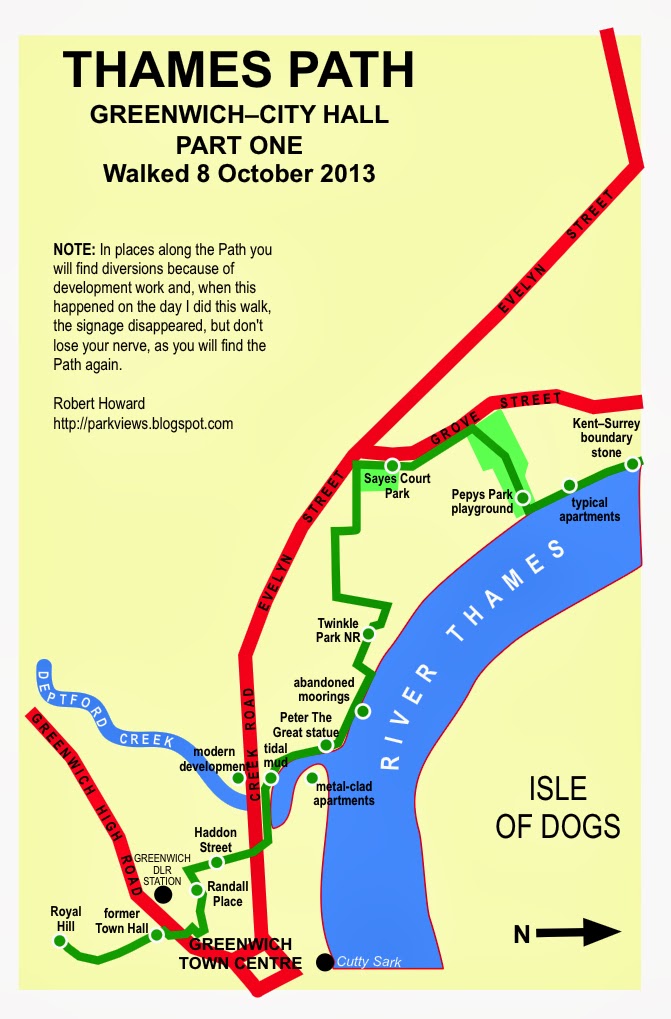 parkviews blog: A day beside the Thames (see Added Pages section)