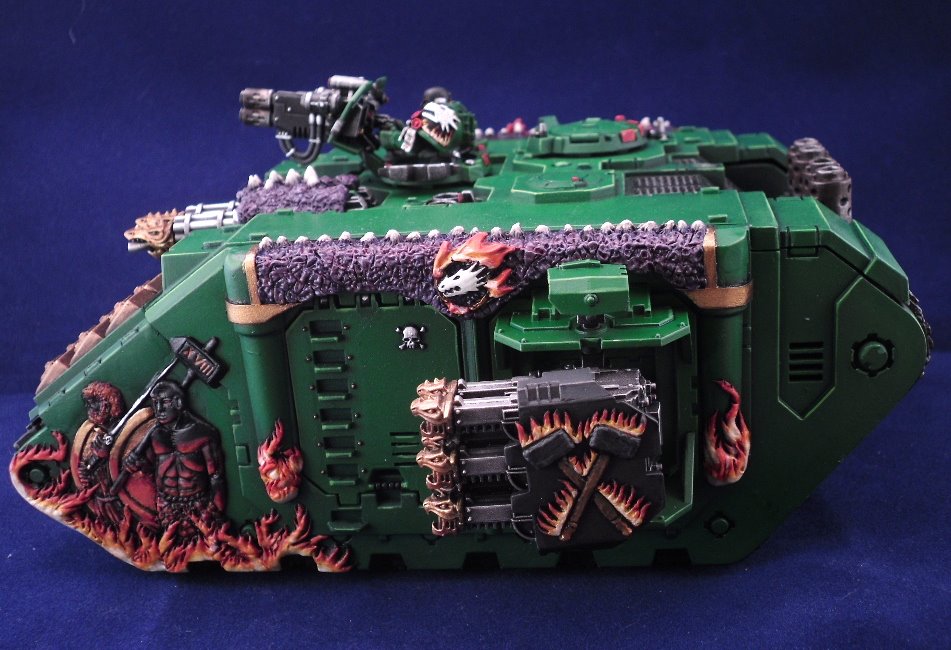 Team Snake Eyes: Army Showcase: Salamanders Heavy Support