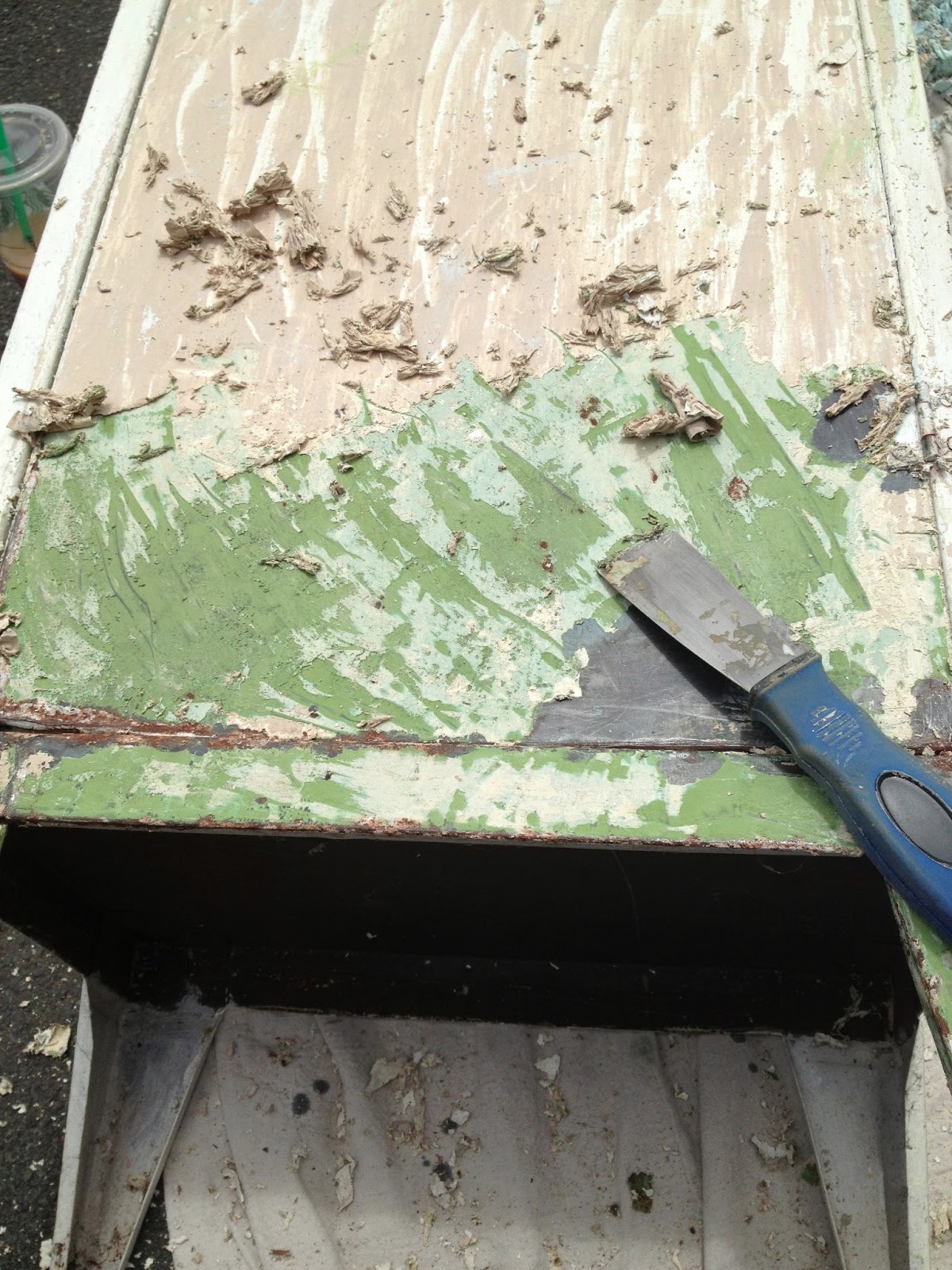 Old, Rusty, Smelly Metal Cabinet Turned Industrial Locker | Home ...