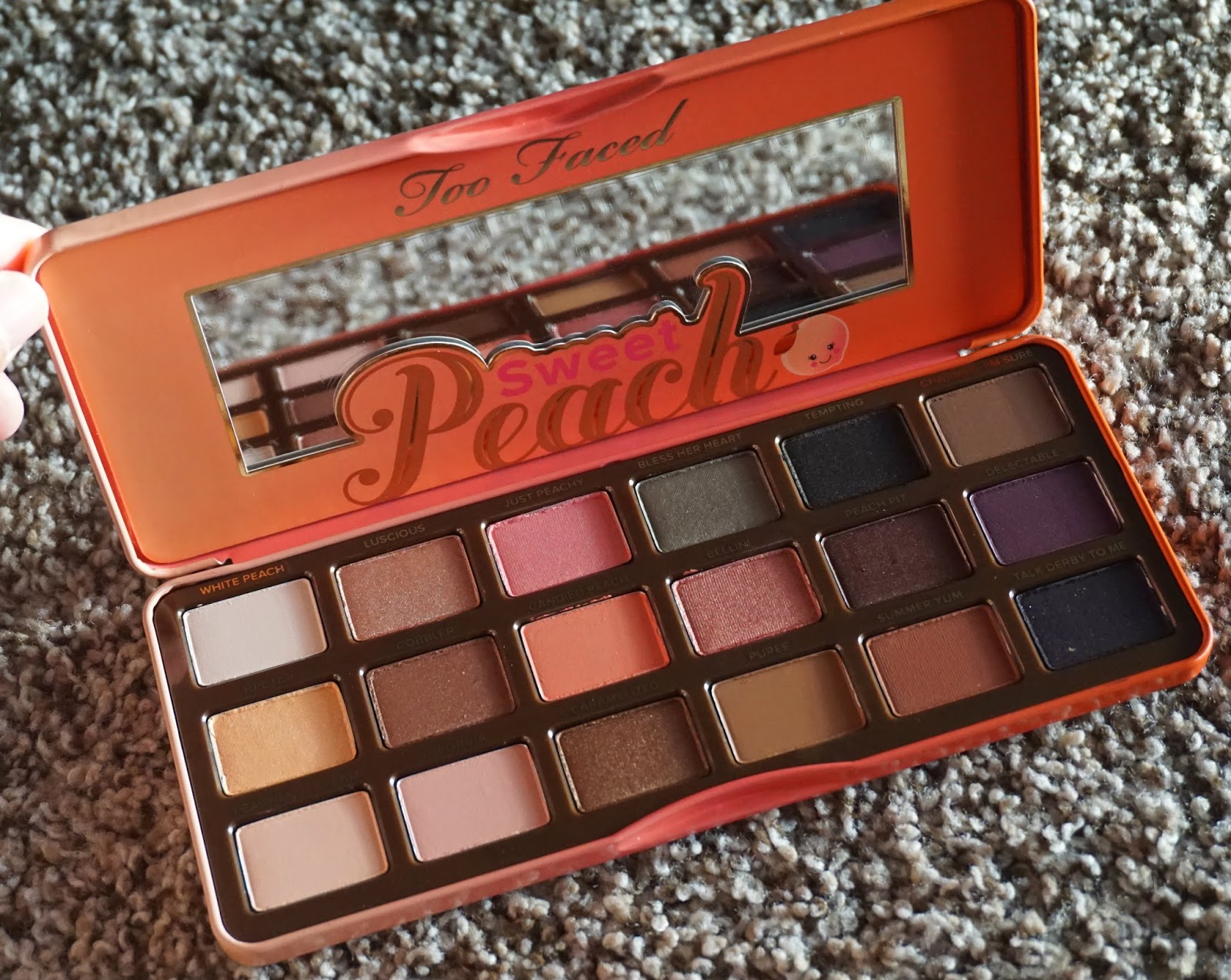 Makeup, Fashion & Royalty: Review: Too Faced Sweet Peach Eye Shadow ...