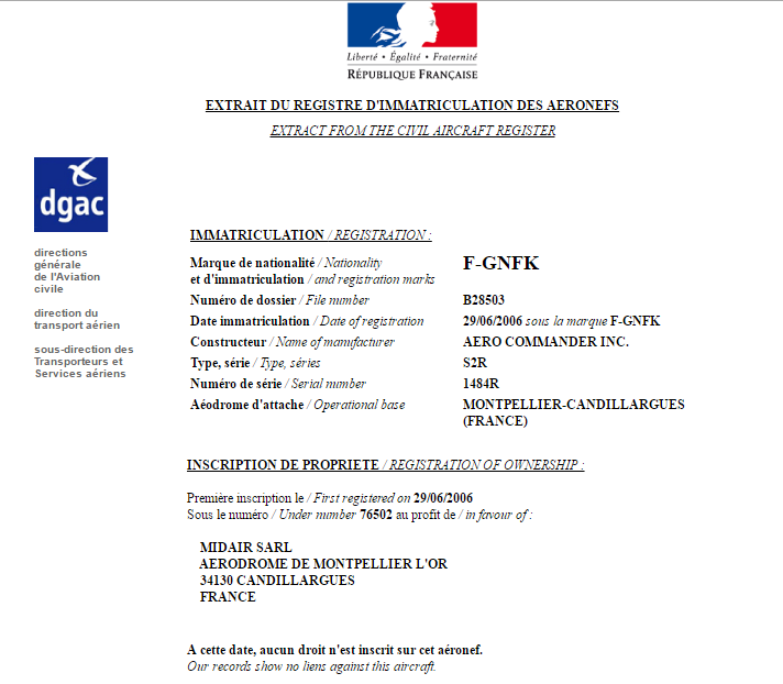 LFMP NEWS actualités de Perpignan-Rivesaltes: 22 OCTOBRE 2016: F-GIEN ...