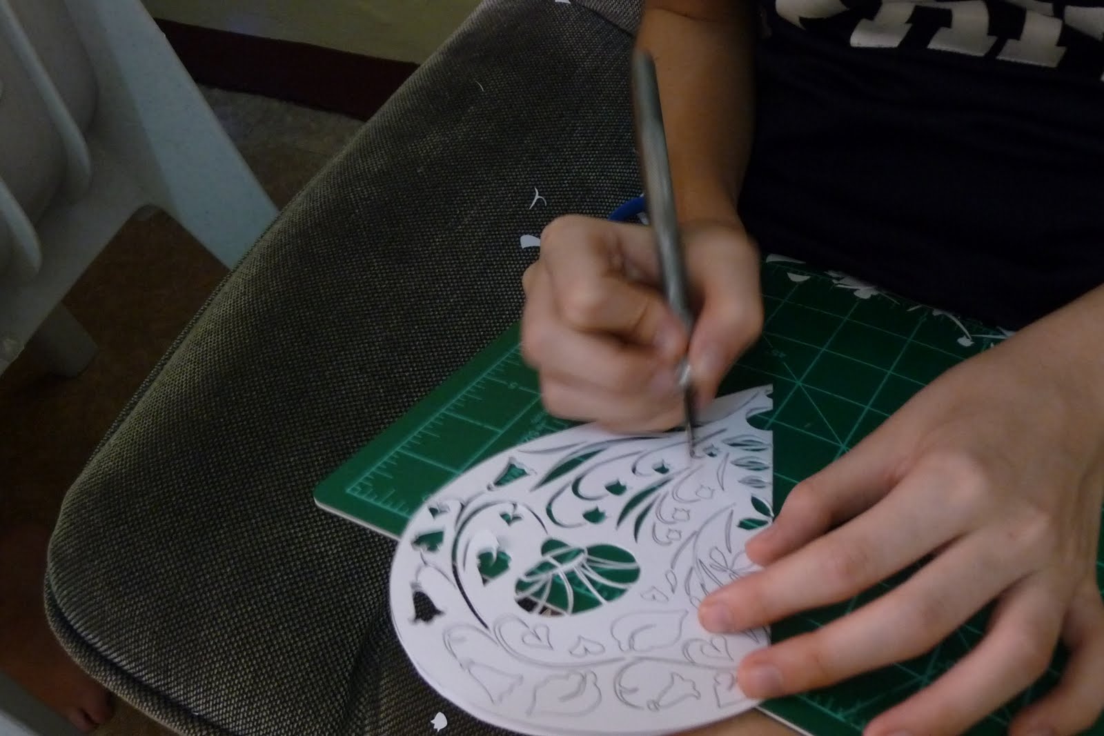 I Meant to Do My Work Today...: paper cutting