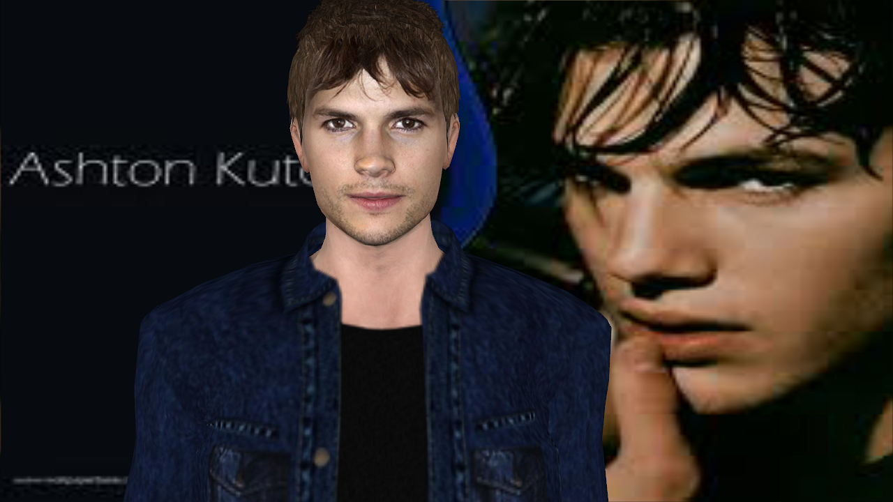 Caras de Famosos: Virtual Christopher Ashton Kutcher - iClone Mundo Virtual