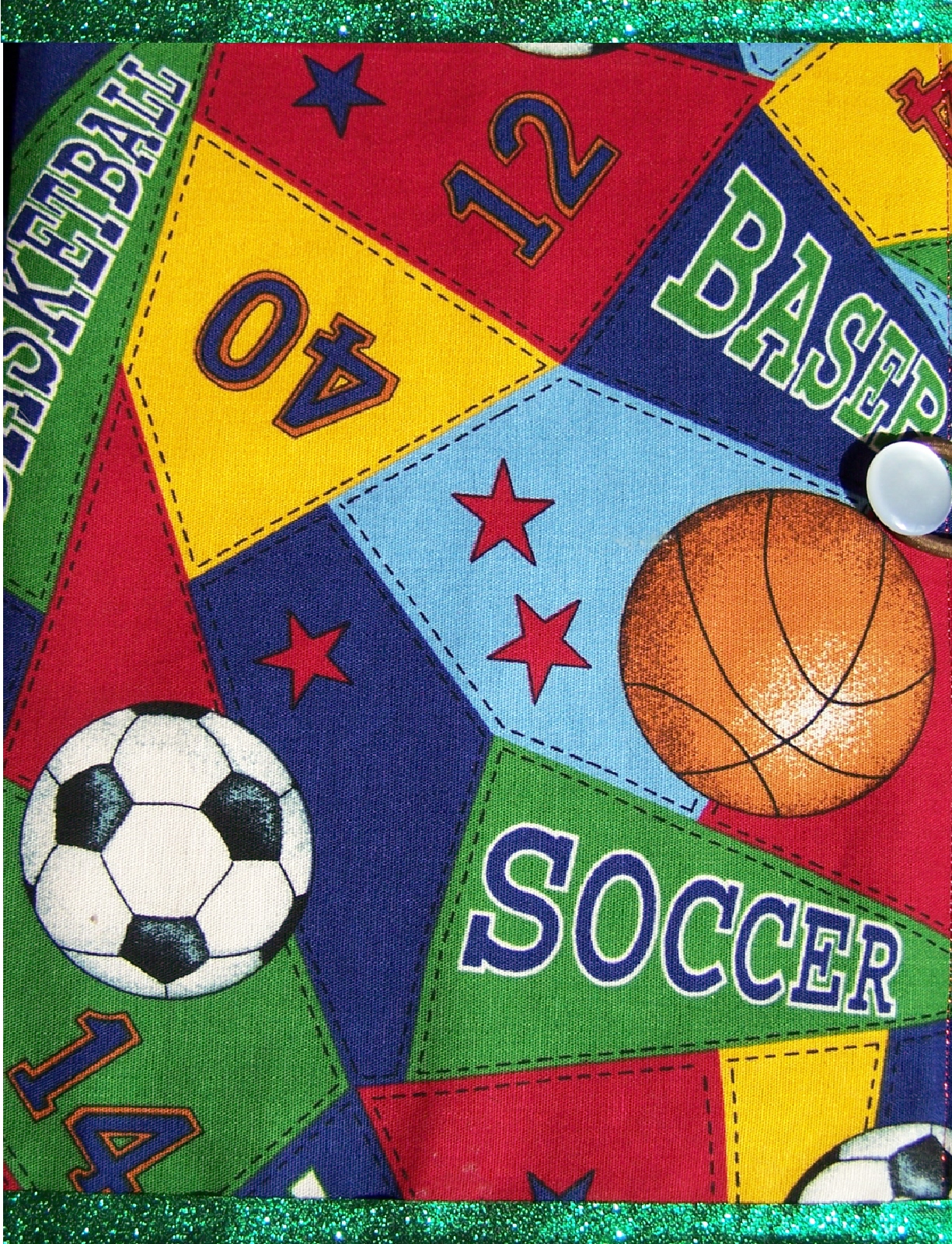 Be True Crafts: All New Crafted Fabric Book Covers for Composition ...