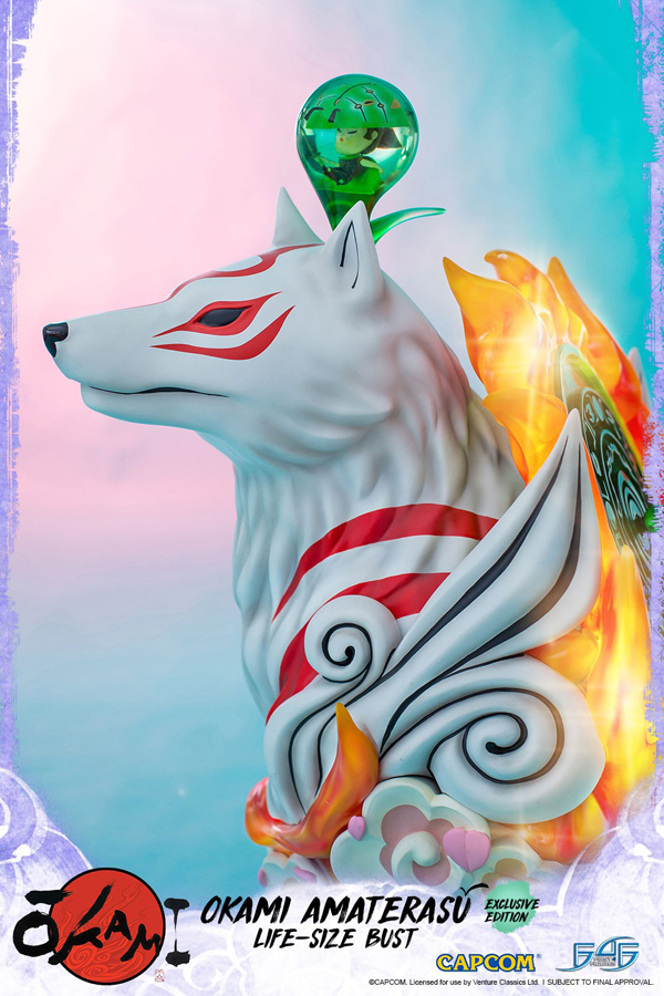 Okami - Amaterasu Life Size Bust (First 4 Figures)