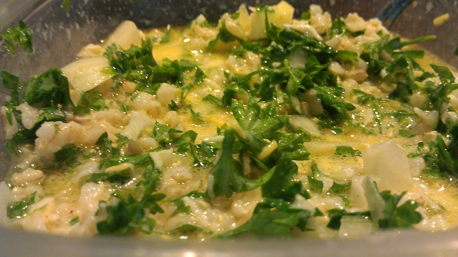 Fanny and Me: Parsley Rice, aka Green Rice